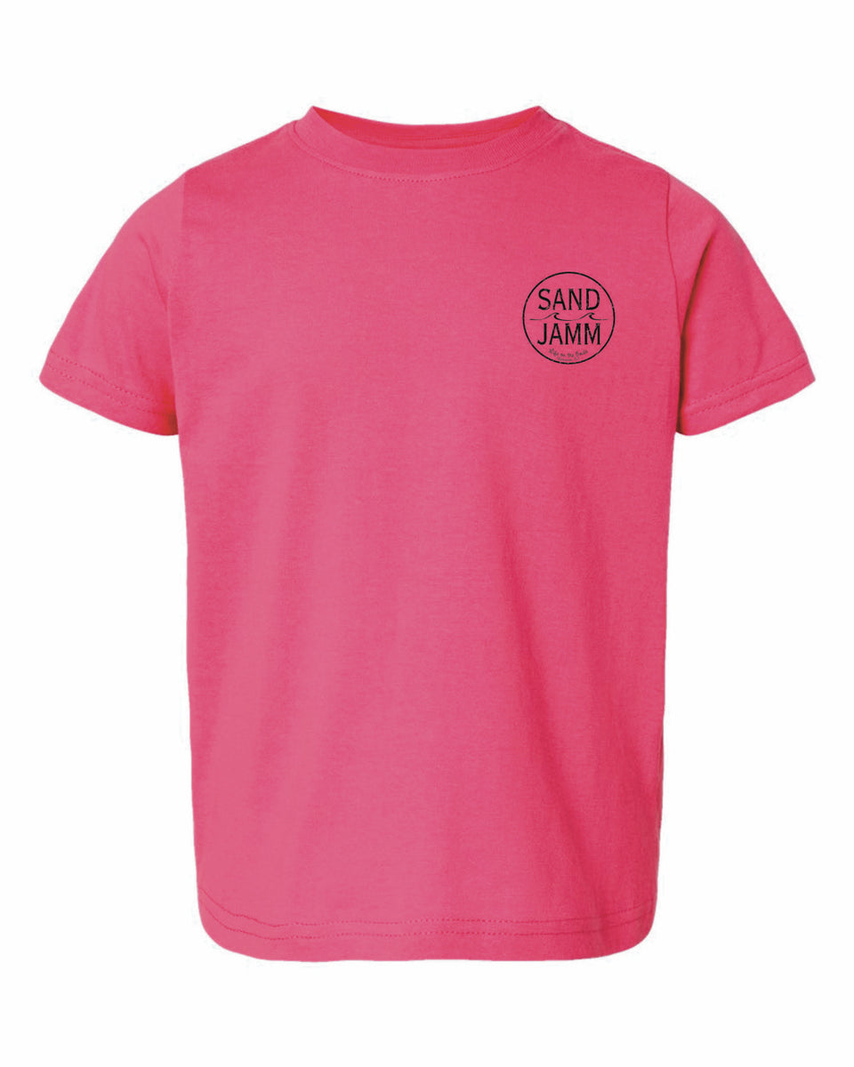 SJ TODDLER TEE - HOT PINK – Sand Jamm